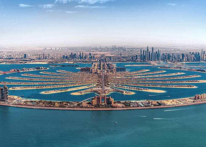 Verwunderlich Dubai Palmeninsel Hauser Bild